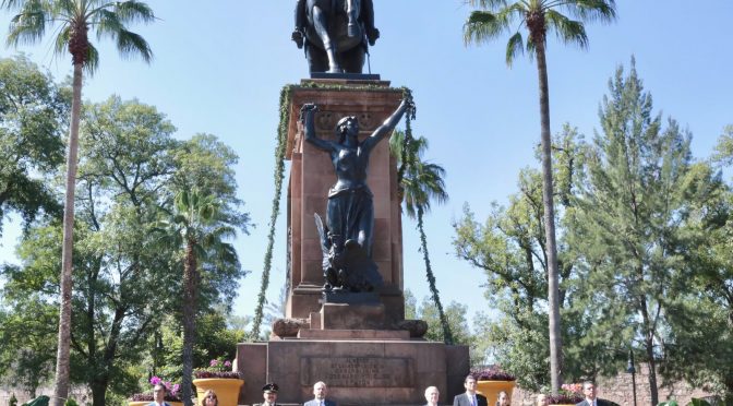 GEM | Deposita Gobernador ofrenda en monumento de Don José María ...